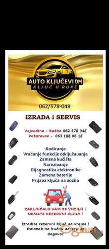 Auto ključevi izrada i servis