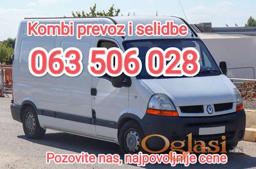 Kombi prevoz robe i selidbe