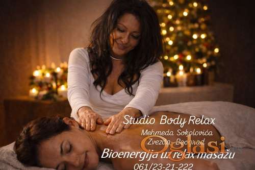 Relax masaža sa bioenergijom/Studio Body Relax