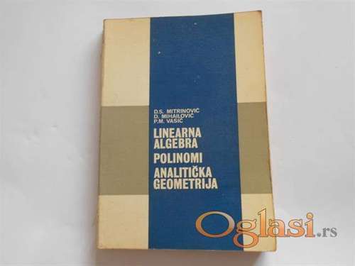 Časovi Linearna Algebra i Analtička Geometrija studentima RAF