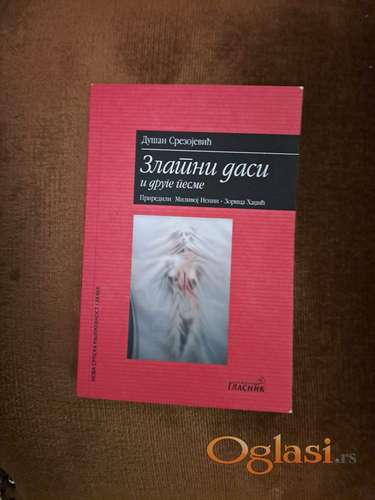 Dušan Srezojević, Zlatni dasi. Cena: 700 dinara. Tel. 060-5858153