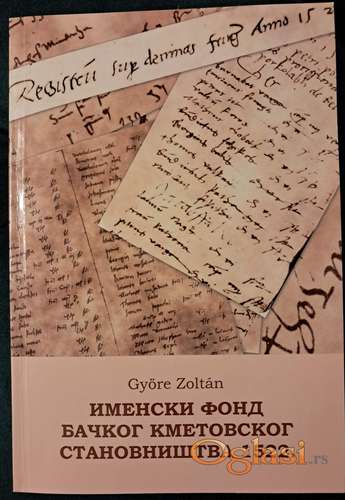 Imenski fond bačkog kmetovskog stanovništva 1522.