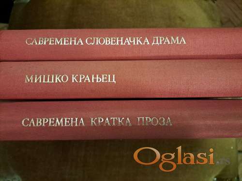 Slovenačka književnost-Savremena slovenačka drama; Miško Kranjec; Savremena kratka proza. Cena: 3999 dinara. Tel. 060-5858153
