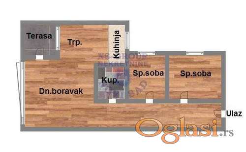 Dvoiposoban - 52m2 - Bulevar Patrijarha Pavla