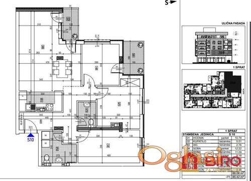 <p><p>Predstavljamo vam stambenu zgradu na Telepu, u neposrednoj blizini Bulevara patrijarha Pavla i Futoškog puta, samo