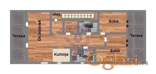 Trosoban stan, 109m2, Sremska Kamenica