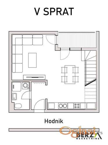 ODLIČAN TROIPSOBAN DUPLEKS STAN NA BULEVARU PATRIJARHA PAVLA, NOVIJA ZGRADA