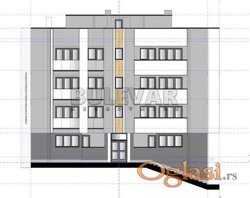 Odlična novogradnja - Minovo naselje, iznad Lidla, stan 40.43m2, prizemlje