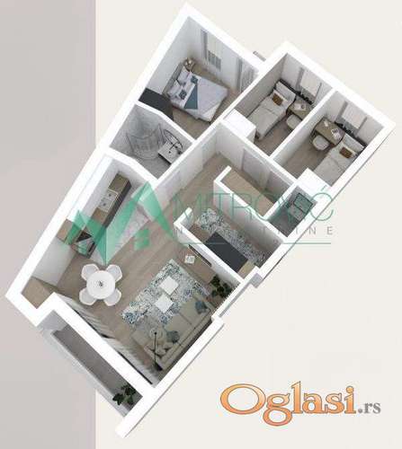 NA PRODAJU - Troiposoban stan na Podbari, mogućnost povrata PDV-a