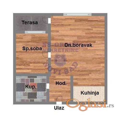 Novogradnja, dvosoban sa fantasticnim pogledom