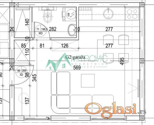 Odličan manji jednoiposoban stan u Veterniku