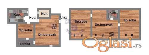 Predstavljamo vam komforan porodičan dupleks u mirnom delu grada a opet na 5 minuta pešaka od strogog centra grada.