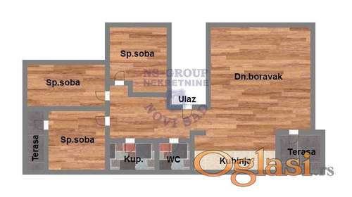 Cetvorosoban stan na Adicama