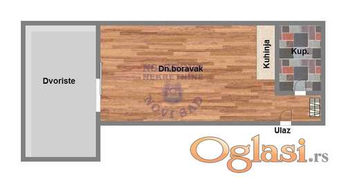 Garsonjera 24m2 Adice