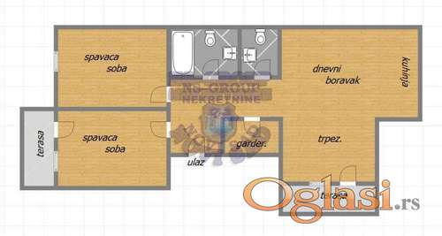 Trosoban stan-Salajka!