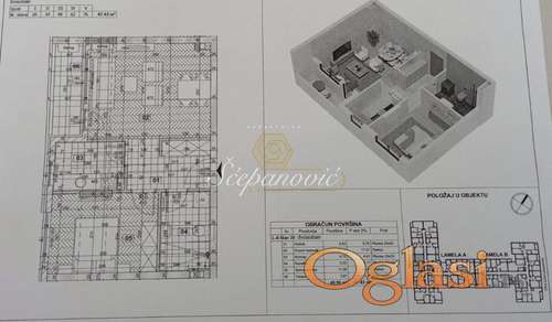 Stan u izgradnji na Telepu, 2.500€/m2