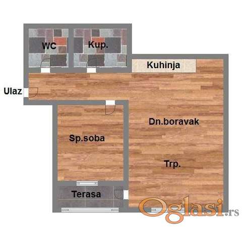 Novogradnja Salajka – 2. sprat, dvorišna orijentacija, gasno grejanje, useljenje 2026!
