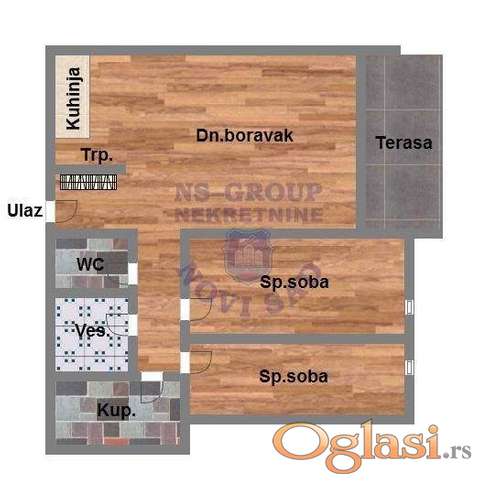 Na prodaju odlican trosoban stan na Telepu