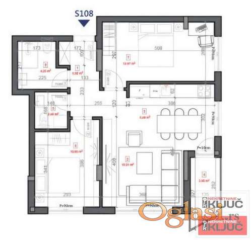 SREMSKA KAMENICA, 63m2, Trosoban sa pdv, Izgradnja, Renomiran investitor