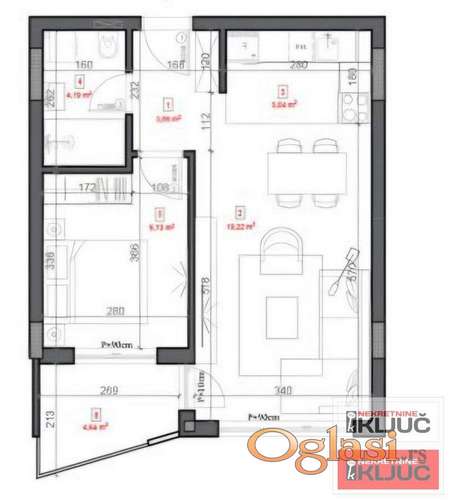 SREMSKA KAMENICA, 45m2, Dvosoban sa pdv, Izgradnja, Renomiran investitor