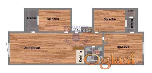 Četvorosoban stan do 88m2, Adice