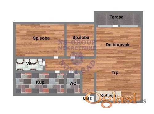 Odličan kvalitet gradnje i opreme 70m2
