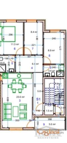 STAN - VETERNIK - VETERNIK - 74m2 - 140600 evra