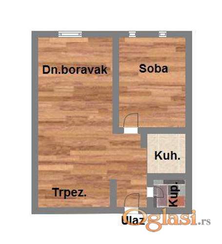 Dvosoban stan u Beocinu!