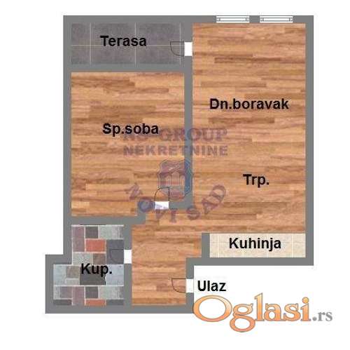 Odlican dvosoban stan na Trandzamentu