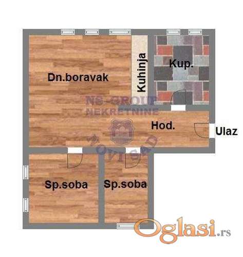 Komforan trosoban stan u izgradnji!