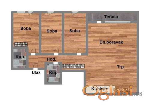 ČETVOROSOBAN - SA PDV-OM