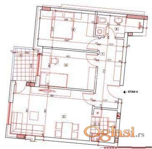 PETROVARADIN - PETROVARADIN - 63.00 m2