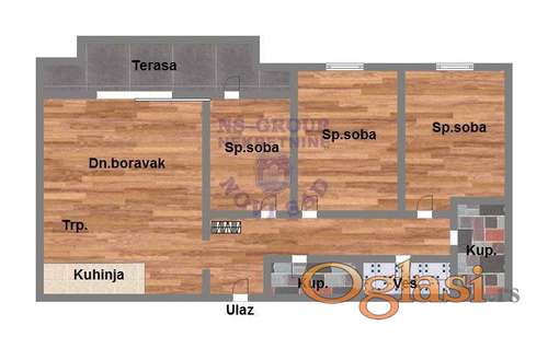 Extra lokacija, nadomak grada, sa pdv-om