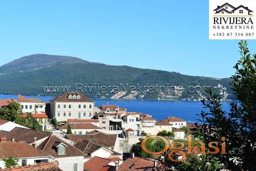 Dvosoban stan pogled na more Herceg Novi stari grad
