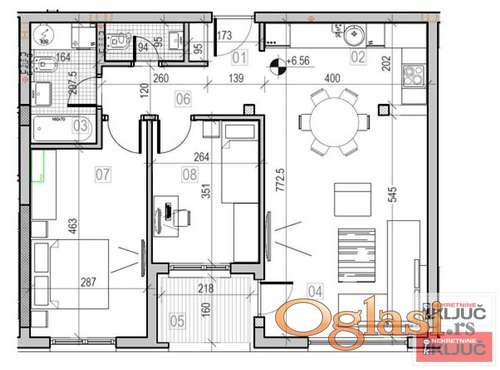 SREMSKA KAMENICA, 71m2, Trosoban sa pdv, Izgradnja