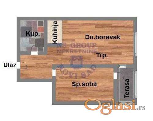 Dvosoban stan u izgradnji na Telepu