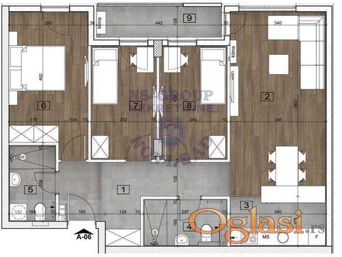 541776-Troiposoban-82m2-Somborski bulevar