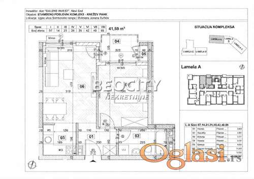 Novi Sad, Novo Naselje, , 2.0, 42m2