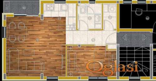 Jednoiposoban stan sa PDV-om u novogradnji na Paliluli ID#7742