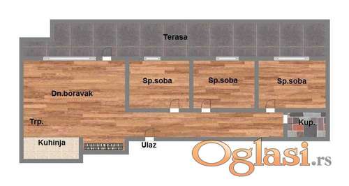 Cetvorosoban nov Adice Povrat pdv-a