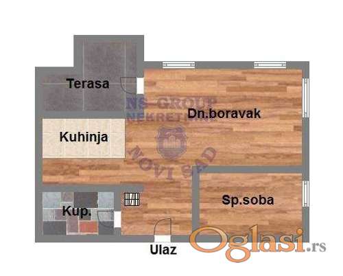 Trosoban stan u izgradnji - Adice!