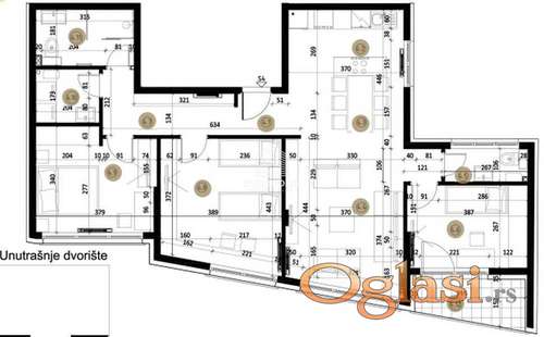 4.0 novogradnja,Crveni krst, Vračar ID#7112