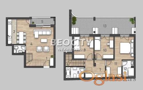 Novi Sad, Socijalno, Vojvode Šupljikca, 4.0, 116m2