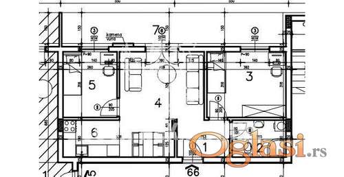Trosoban stan sa velikom terasom Subotica ID#1448