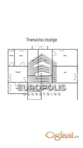 Funkcionalan, trostran stan, I sprat ID#8378