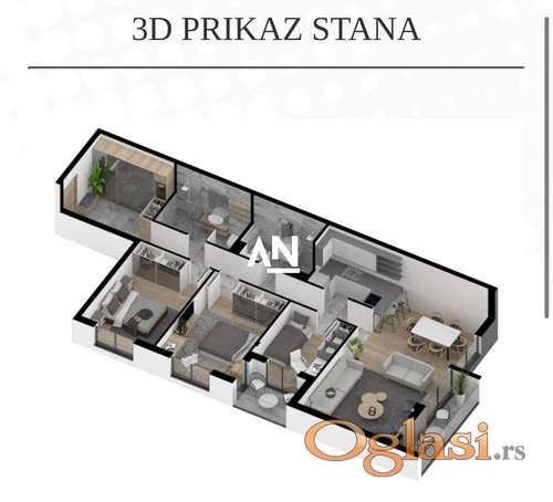 Zemun, Zemunske kapije, Šumadijska, 98m2 ID#30678