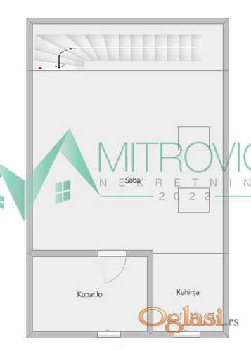 Centar, 24m2. Jednosoban renoviran stan!
