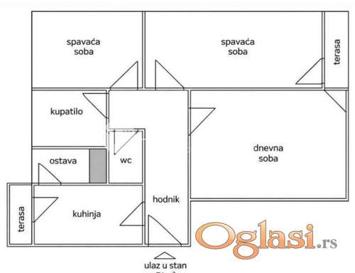 NOVI SAD - PODBARA - 71.00 m2