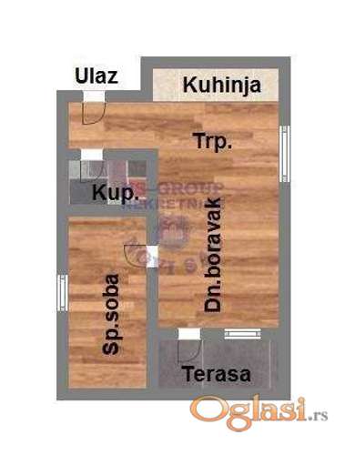 Dvosoban u izgradnji!!!