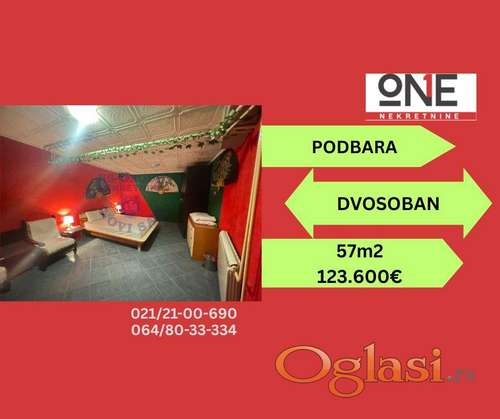 Prodaje se odličan apartman na Podbari, blizu centra.